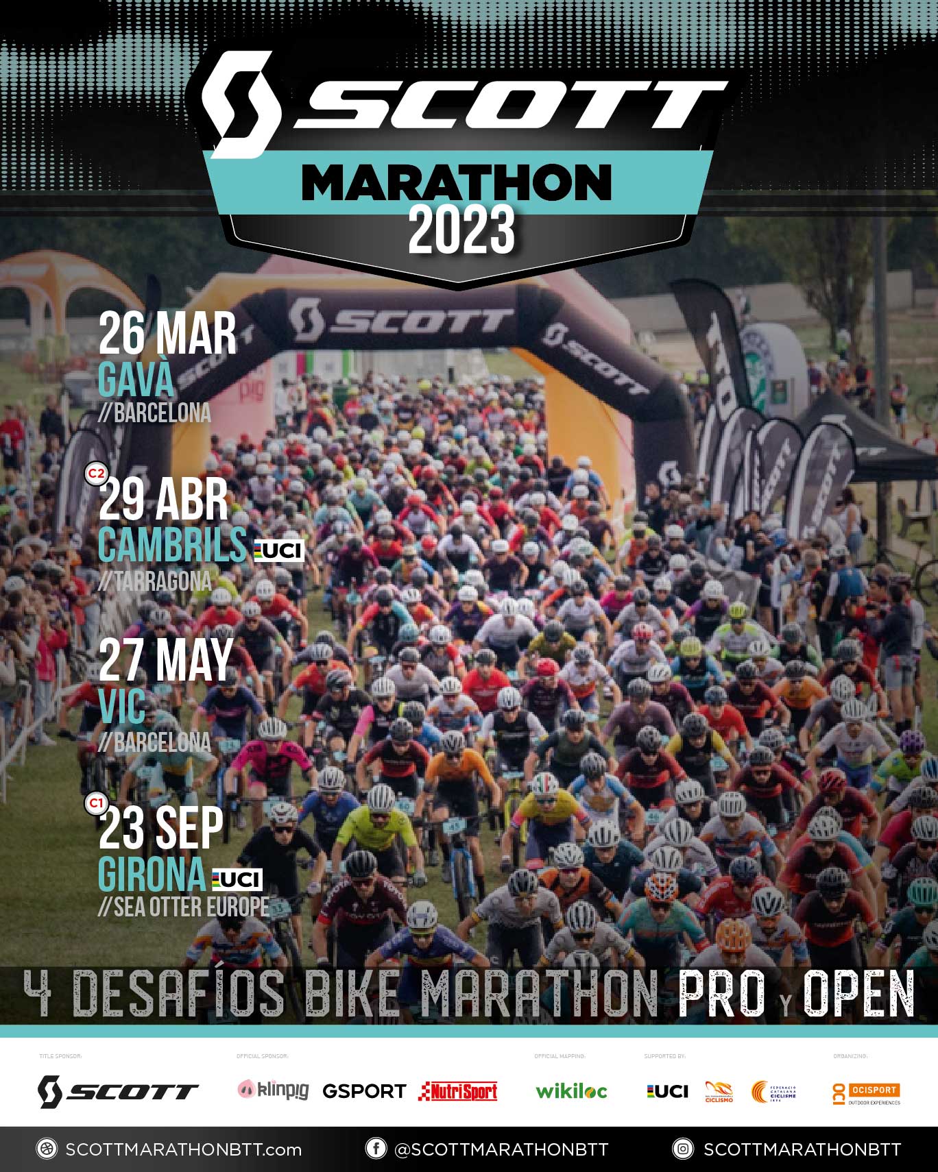 SCOTT CONFIRMA SU APUESTA POR EL BIKE MARATHON CON UN CALENDARIO ...