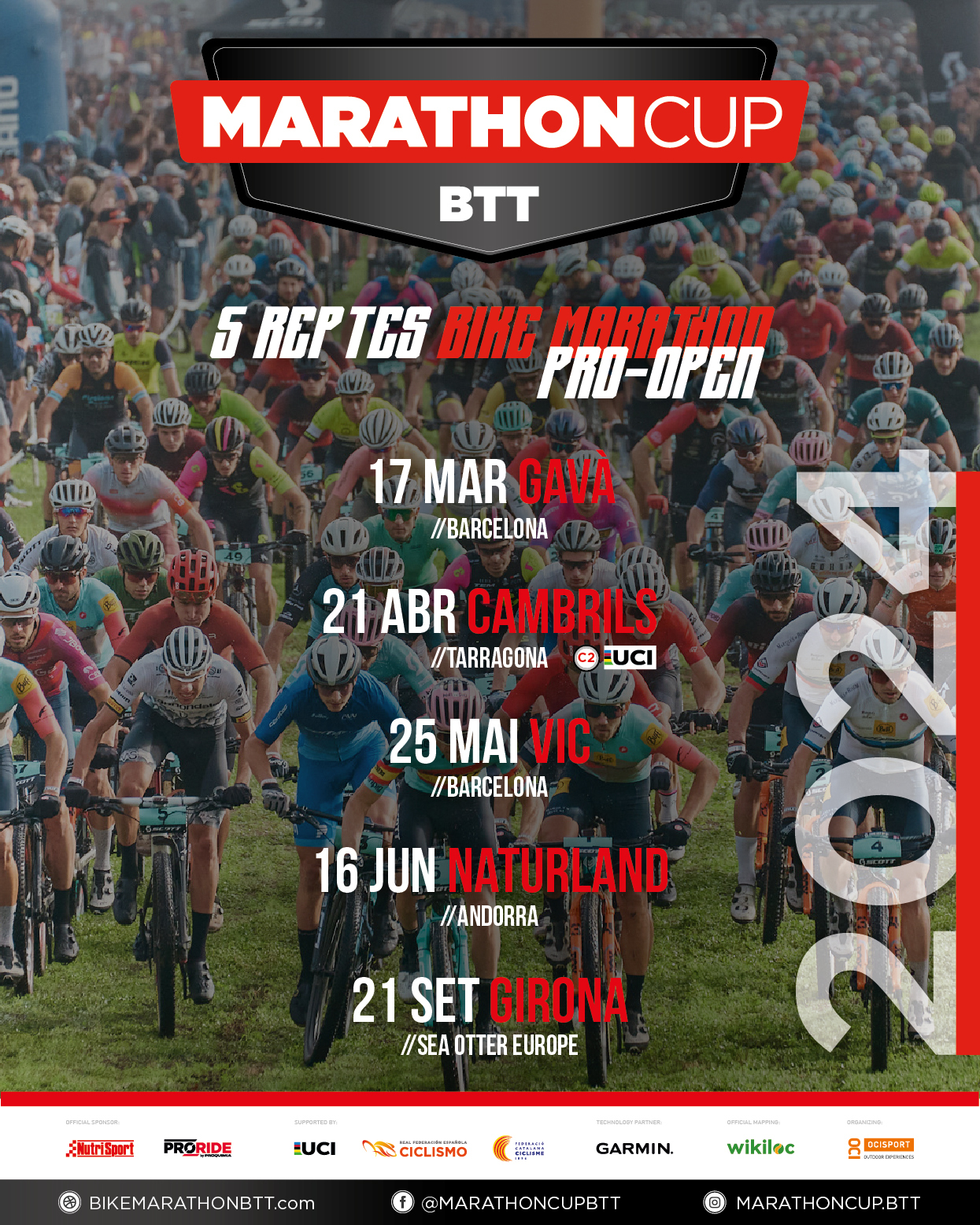 La Marathon Cup BTT promet un 2024 amb les millors proves de Bike ...